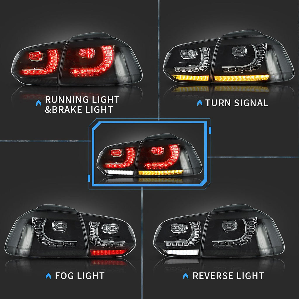 Volkswagen MK6 Golf R Tail Lights - Shop Online | iilumo – Go! Parts ...