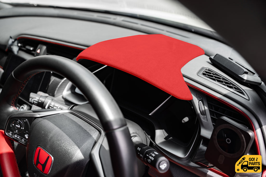 GP Alcantara Gauge Cluster Hood Trim for HONDA CIVIC FK8 FK7 TYPE R ...