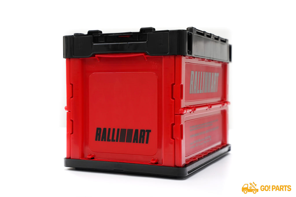 Mitsubishi "RALLIART" 20L Folding Container Crate Box – Go! Parts ...