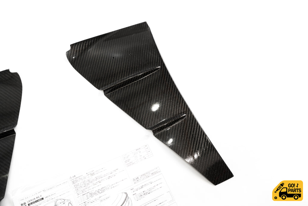 Lexus RCF Artisan Spirits CARBON FRONT FENDER DUCT PANEL – Go! Parts ...