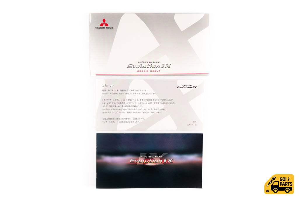 Mitsubishi Lancer Evolution Evo 9 CT9A Ralliart Brochure Magazine Comp ...