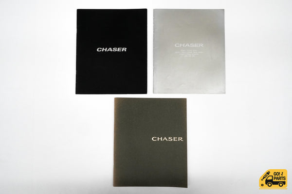 Toyota Chaser Book Magazine Catalogue SET 1 2 3 – Go! Parts - Parts ...