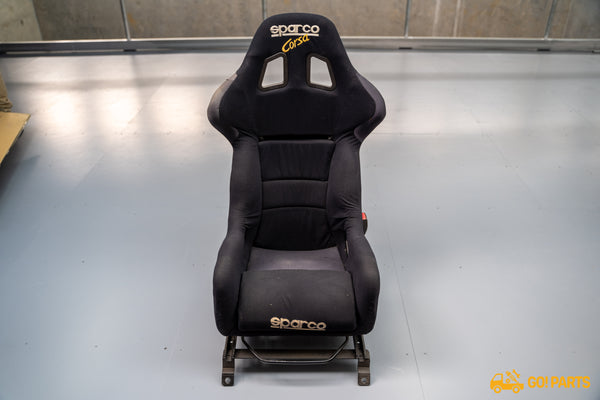 SPARCO Corsa Racing Fixed Back Bucket Seat w/ Subaru Impreza GC8 Drive ...