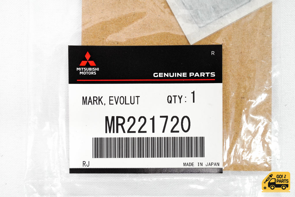 Mitsubishi Lancer Evolution Evo 3 III CE9A Rear Trunk Badge Emblem Gen ...