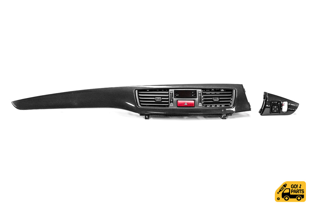 Genuine RALLIART Carbon Dash Trims for Mitsubishi Evo 7 8 9 CT9A CT9W ...