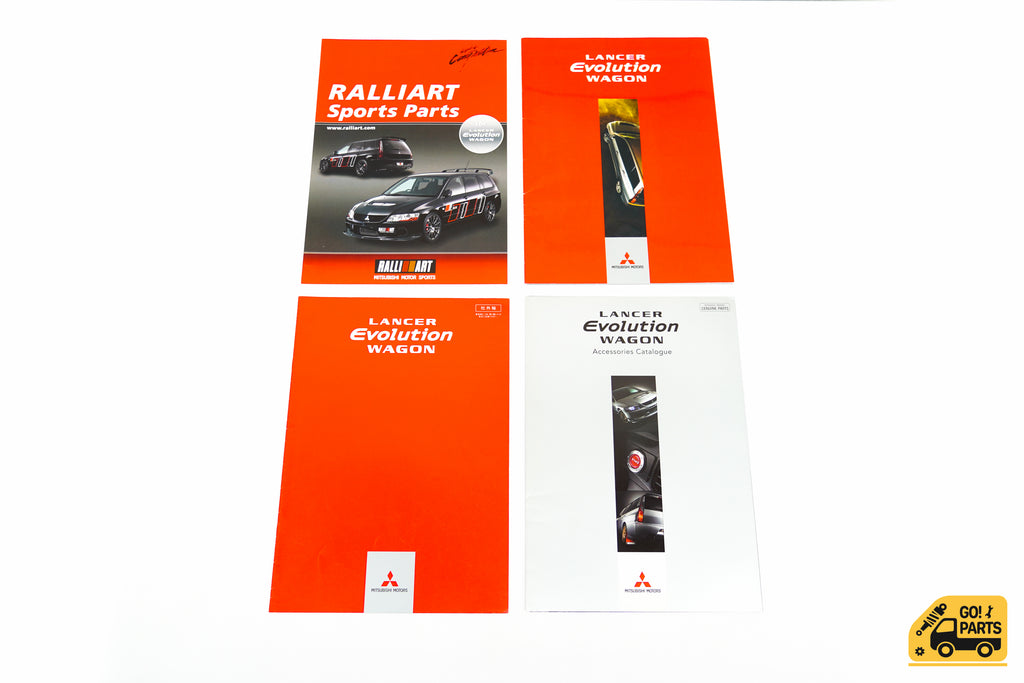 Mitsubishi Lancer Evolution Evo 9 Wagon CT9W Ralliart Brochure Magazin ...