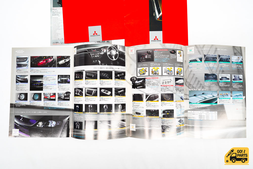 Mitsubishi Lancer Evolution Evo 9 Wagon CT9W Ralliart Brochure Magazin ...