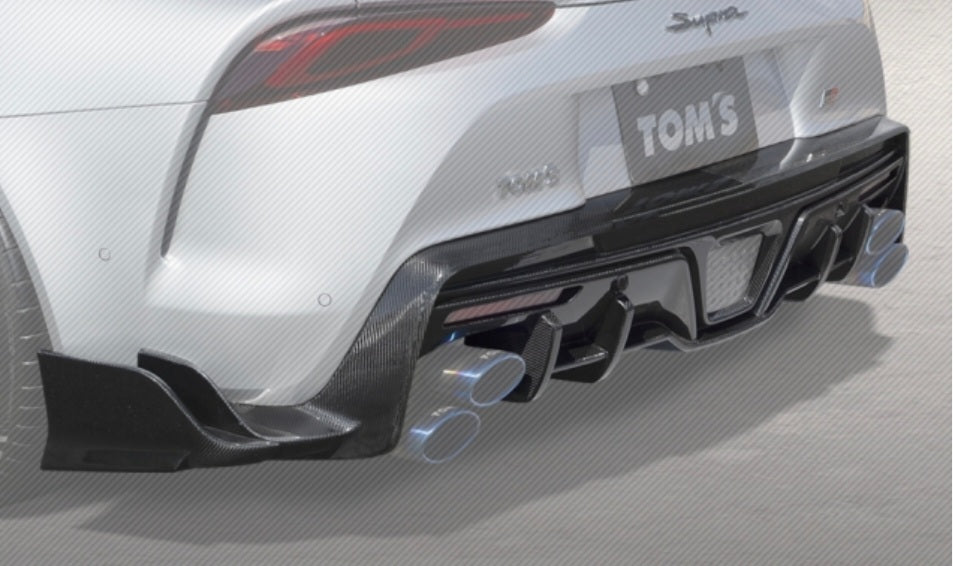 Toms Racing Toyota Supra (A90) Rear Diffuser – Go! Parts - Parts Enthusiast