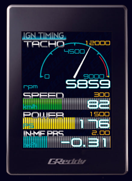 GREDDY INTELLIGENT INFORMETER TOUCH METER 16001604 – Go! Parts - Parts ...